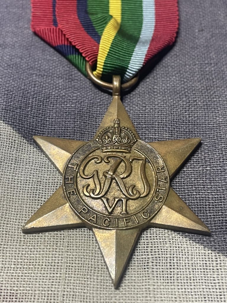 WW2 Pacific Star. • South West Medals And Collectables