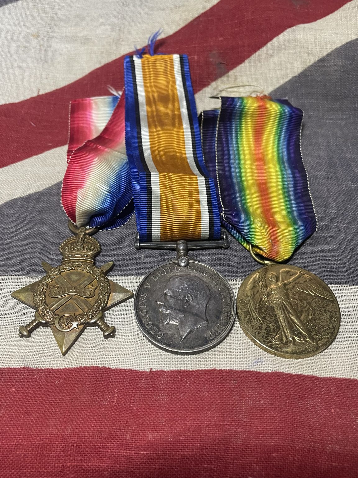 WWI 1915 Trio to Farrier Corporal. Hoy. Dundee, Angus, Scotland ...