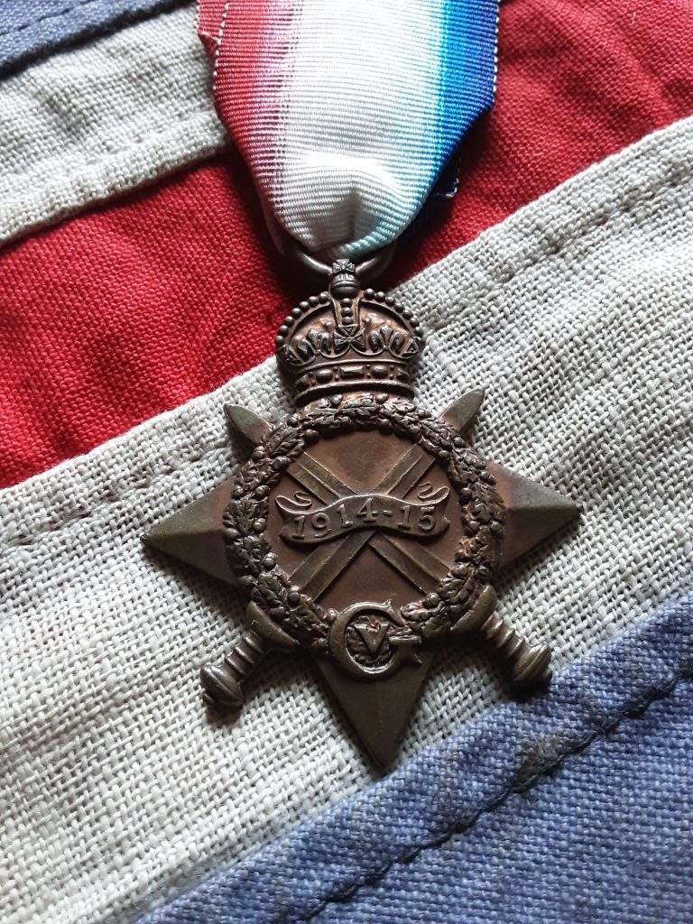 1915 Star. Royal Navy electrician. Charles Edward Driver Bower ...