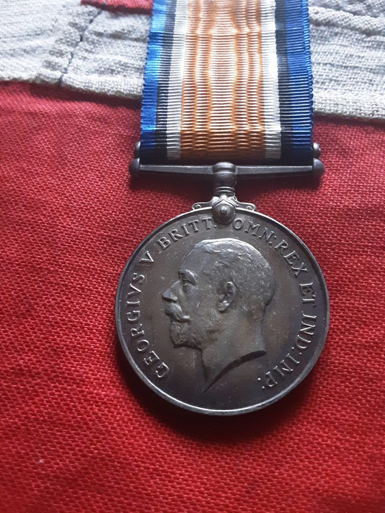 WWI BWM. Jessie Charles Ratcliffe. Middlesex Regiment. Lived Plumstead ...