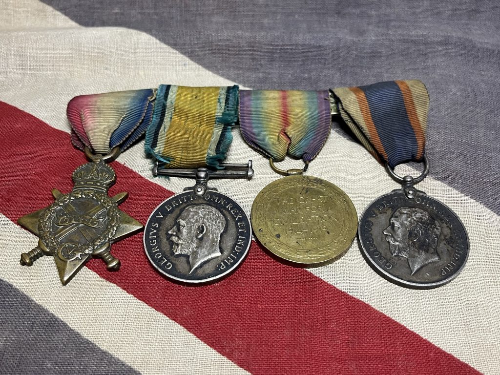 1915 Trio with RFR LSGC. Brooks. Stanley, Yorkshire. Present at the ...