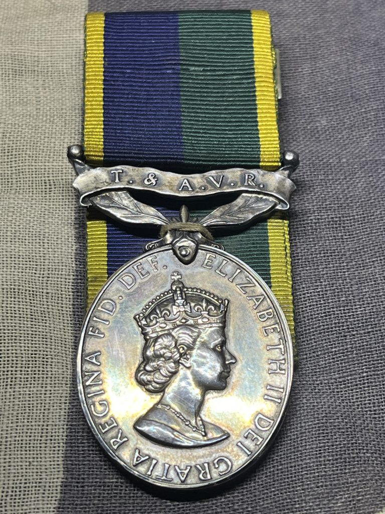T&AVR Efficiency Medal. Atkinson. Army Catering Corps. – South West ...