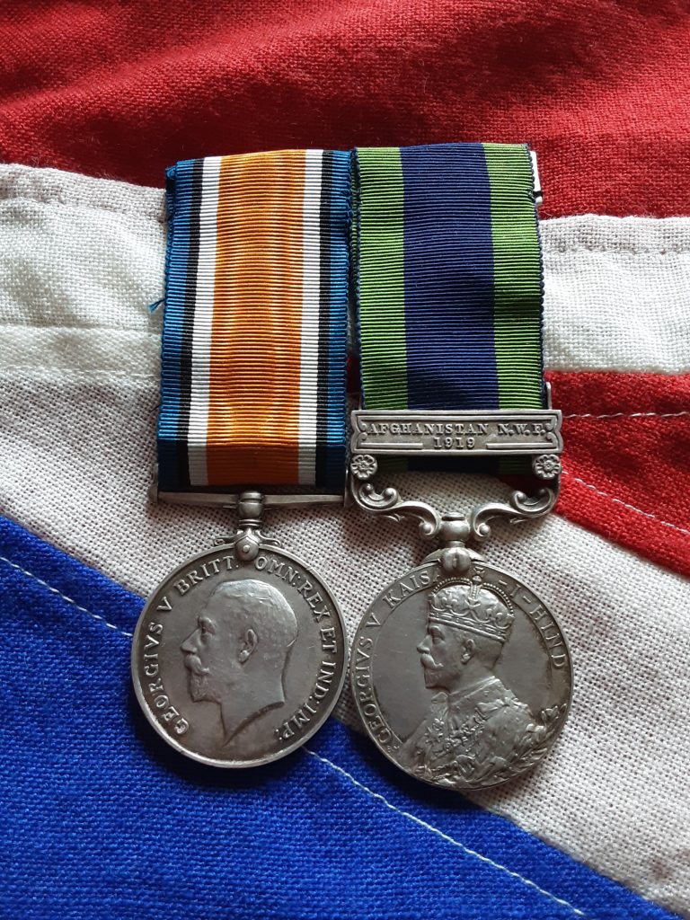 WWI British War Medal & India General Service Medal, Afghanistan NWF ...