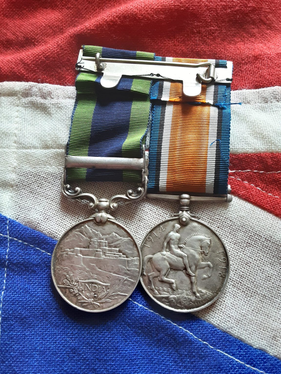 WWI British War Medal & India General Service Medal, Afghanistan NWF ...