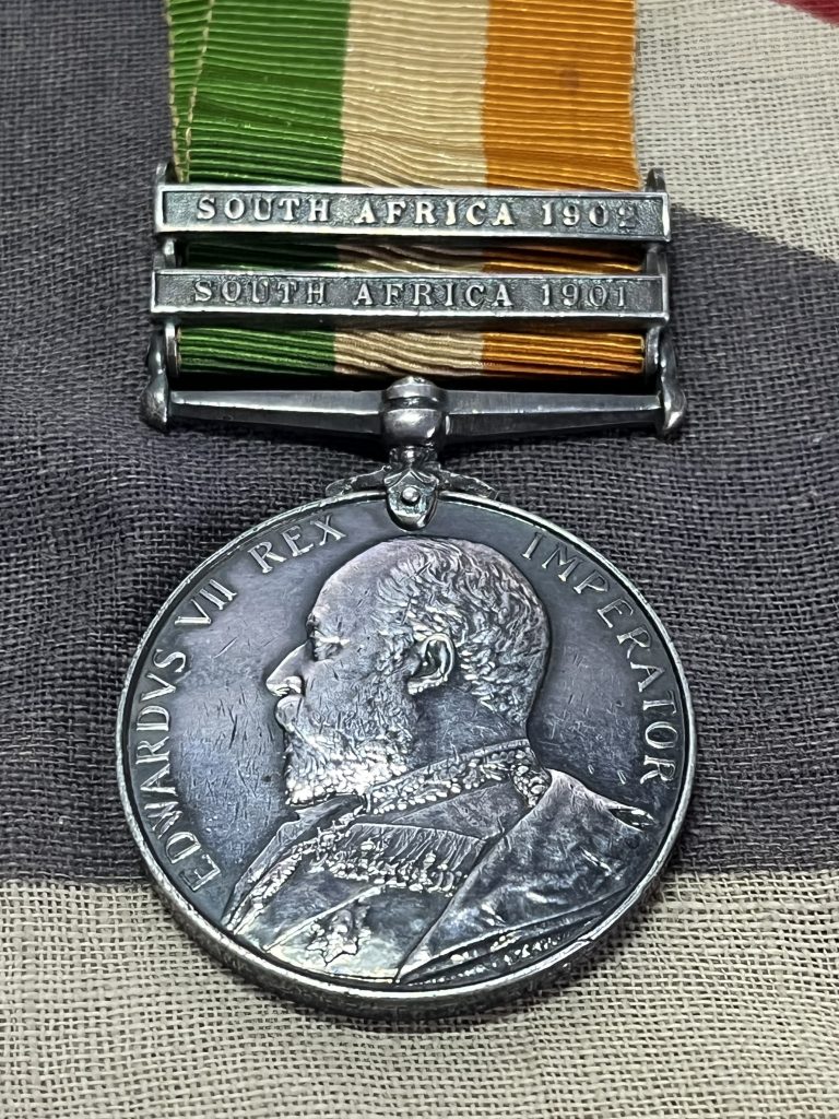 Kings South Africa medal. Riste. Army Pay Corps. Later service in WWI ...