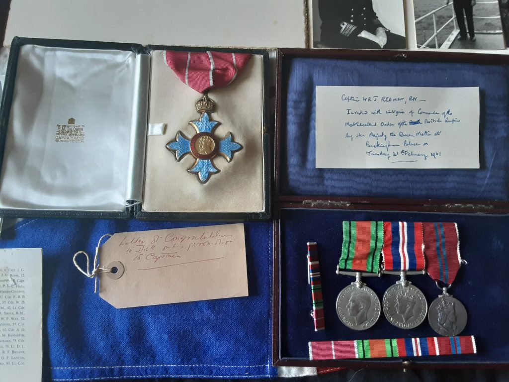 WWII Coronation & CBE group. RN. Captain William R J Redman. Chief ...