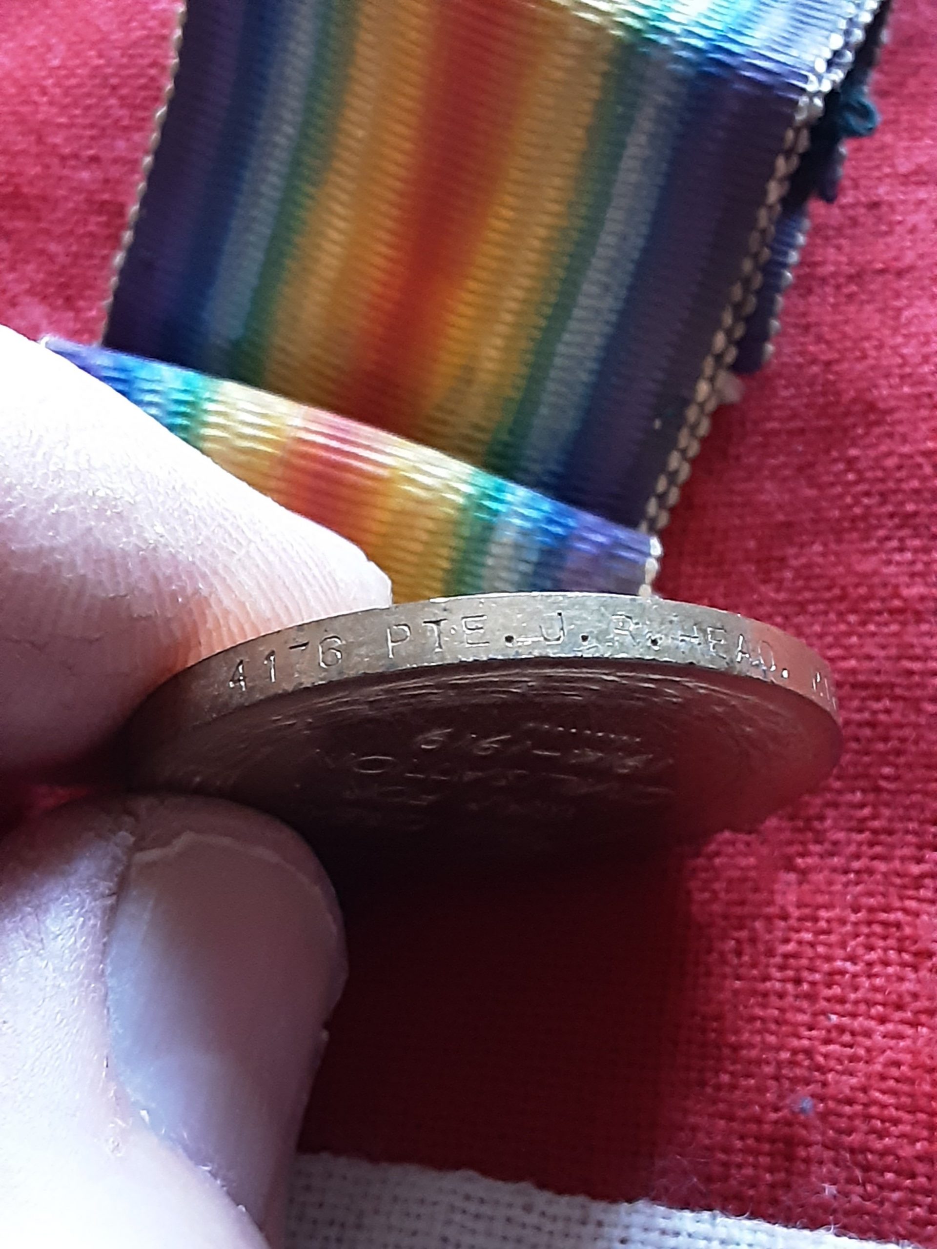 Victory . John Robert Head . Strood, Rochester .4th Rifle Batt. Rif ...