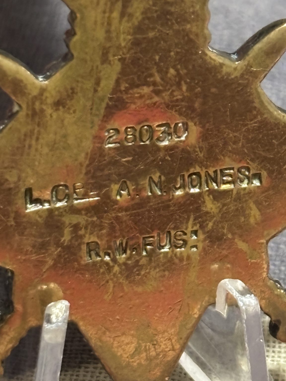 1915 Star. 1st London Welsh, Royal Welsh Fusiliers attached to 252 ...