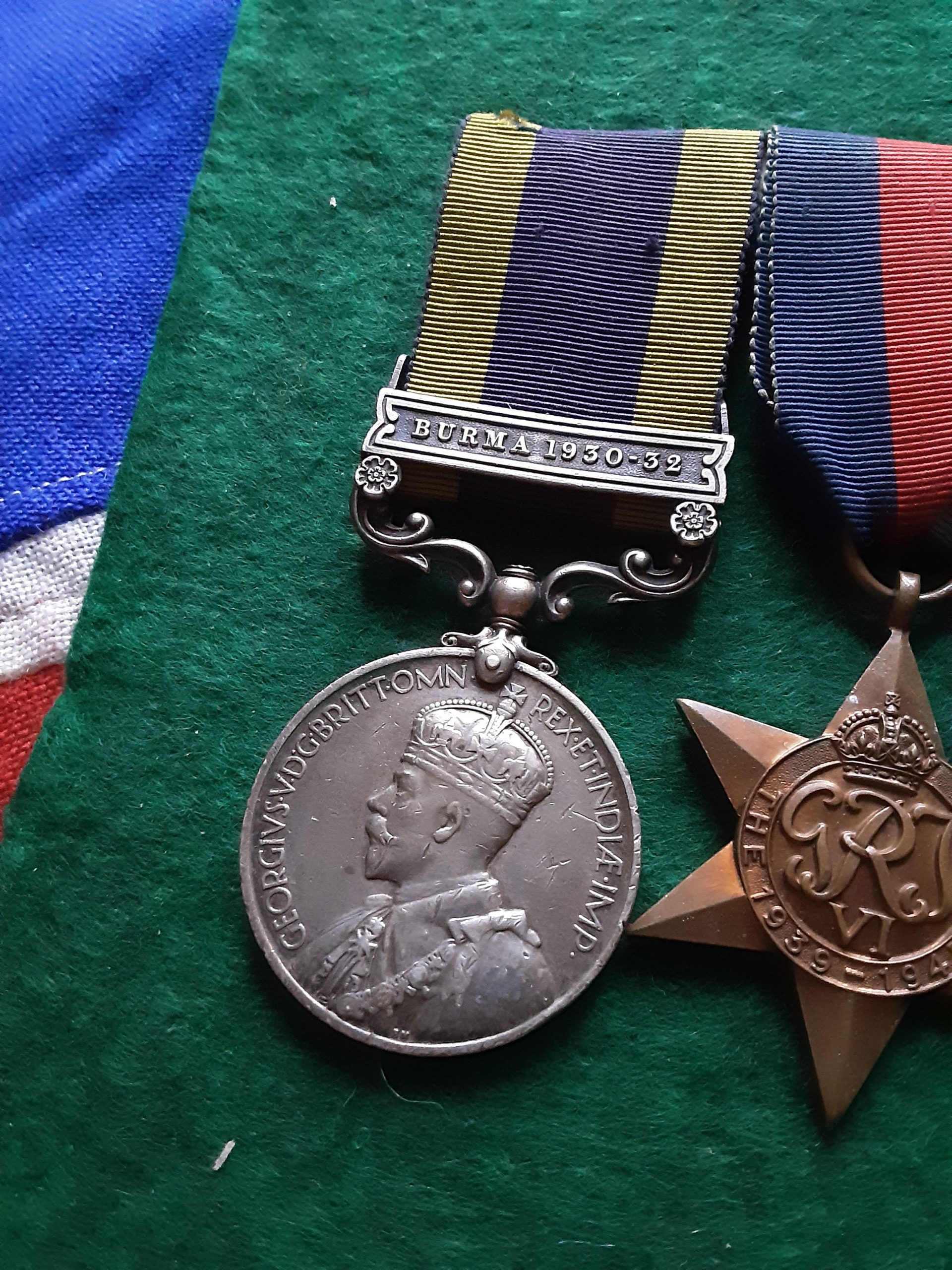 Burma 1930-32 Igs & Ww2 Group . G Mason .2nd Manchester Regiment ...